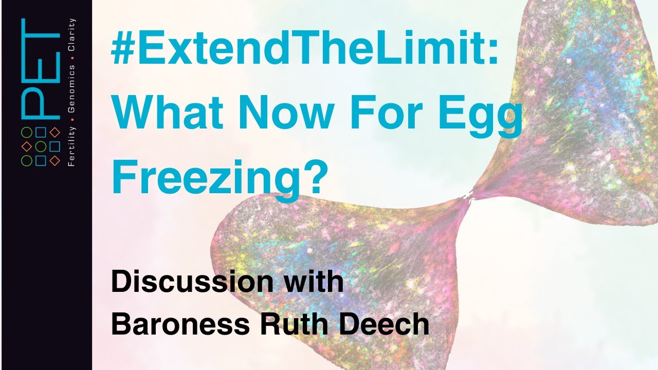 Presentation by Baroness Ruth Deech at the PET event '#ExtendTheLimit ...