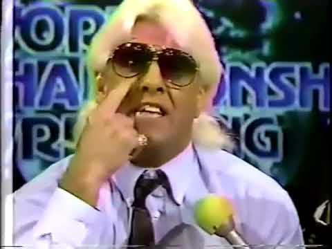 Ric Flair says Lex Luger is a Richard Simmons Wannabe