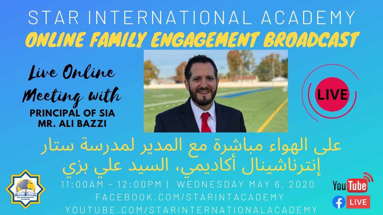 SIA Family Engagement Broadcast - Live Parent Meeting with SIA ...