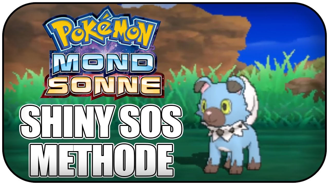SHINY POKEMON DURCH SOS METHODE! - Pokémon Sonne und Mond Tutorial ...