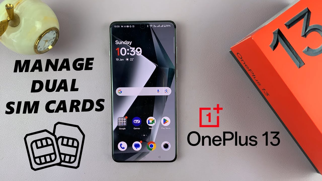 Dual SIM OnePlus 13 - How To Manage SIMs - YouTube