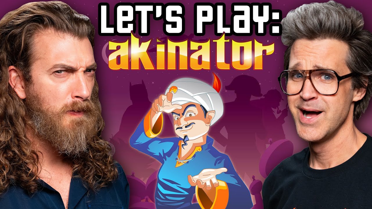 We Play AKINATOR (Mind Reading Game) - YouTube