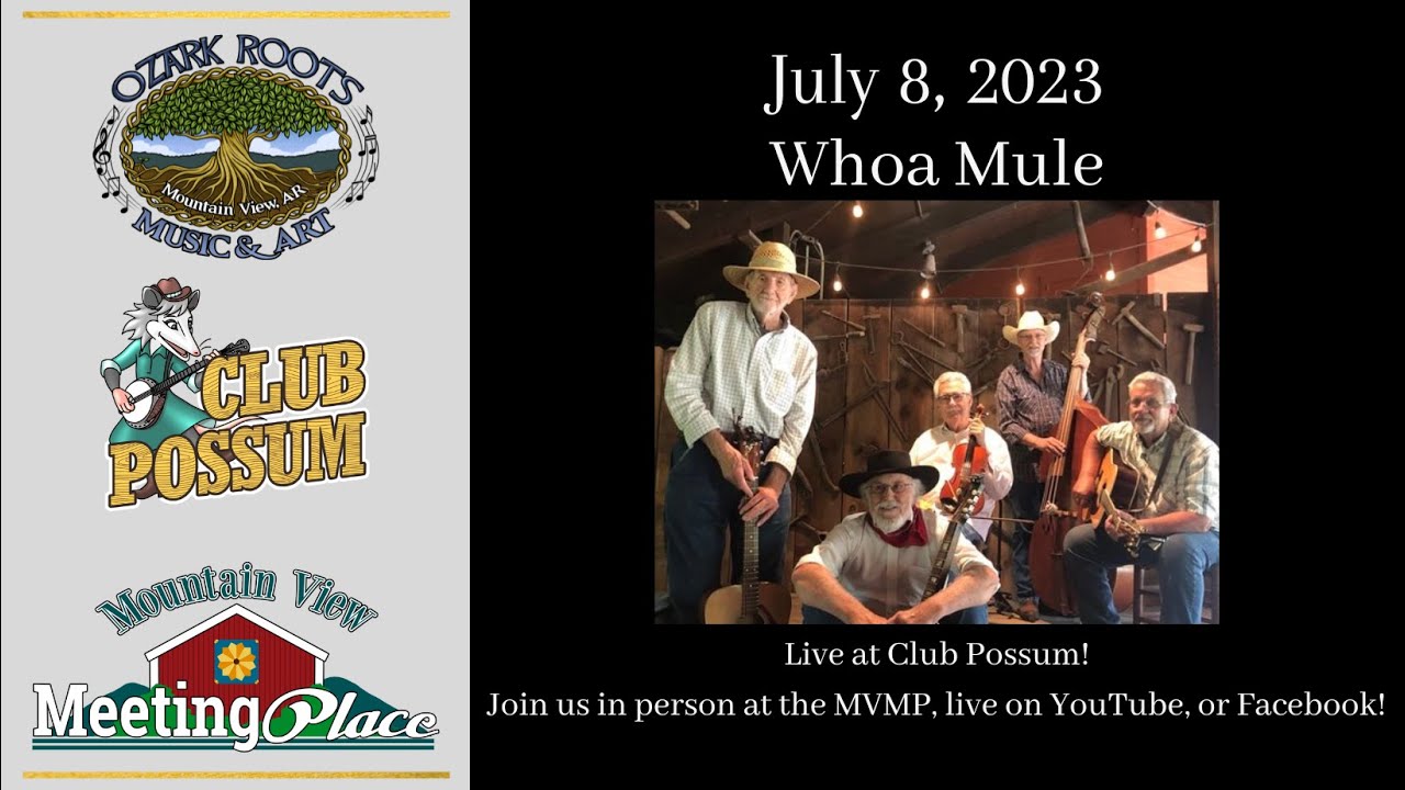 Whoa Mule Live at Mountain View Meeting Place - YouTube