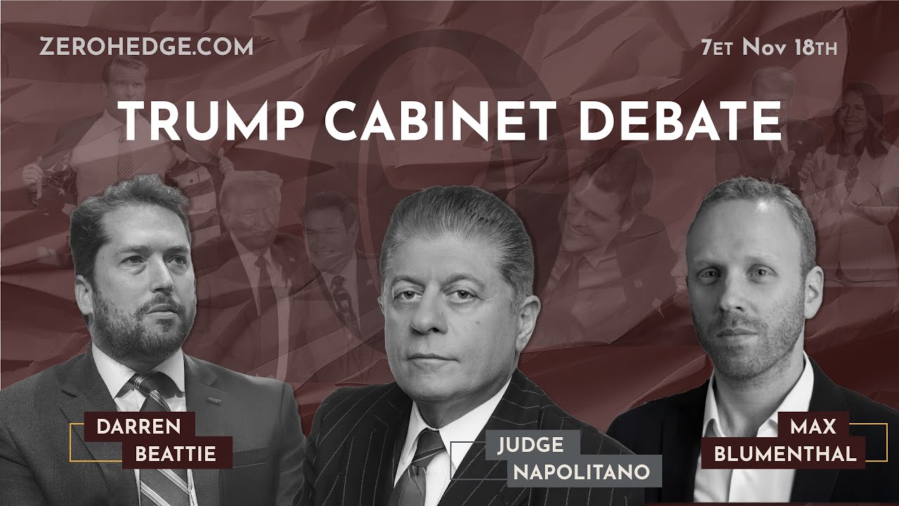Trump Cabinet Debate — Max Blumenthal, Darren Beattie, Adam Taggart ...