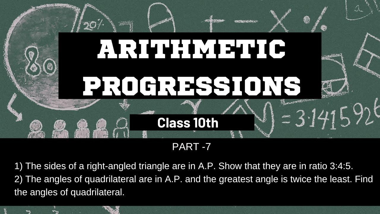 Arithmetic Progression Problems: Triangle Sides & Quadrilateral Angles ...