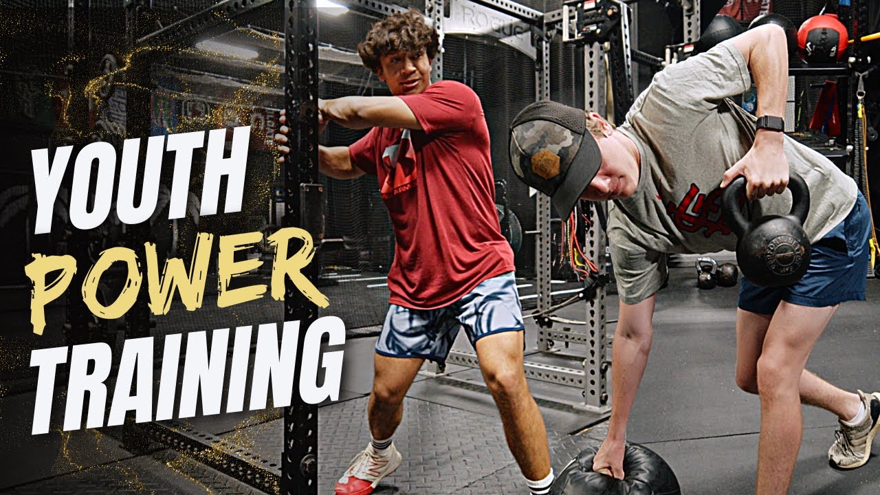 Power Training For Youth Baseball and Softball - YouTube