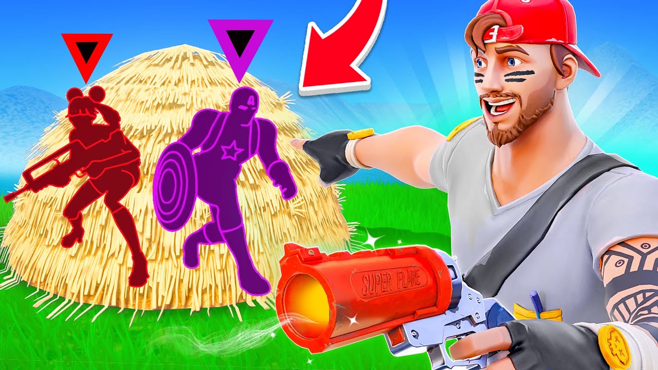 J'ai TRICHÉ dans un CACHE CACHE sur FORTNITE - YouTube