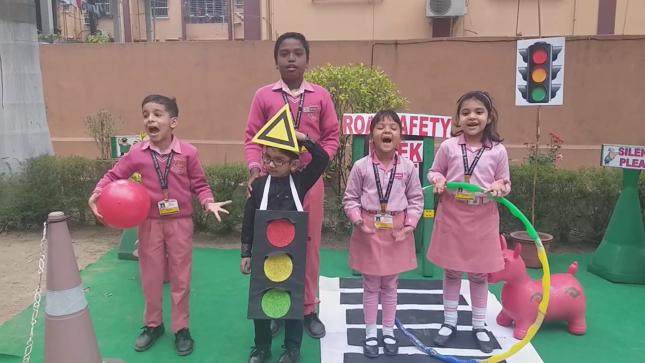 Road Safety Week. Final Day. Skit with Kids. - YouTube