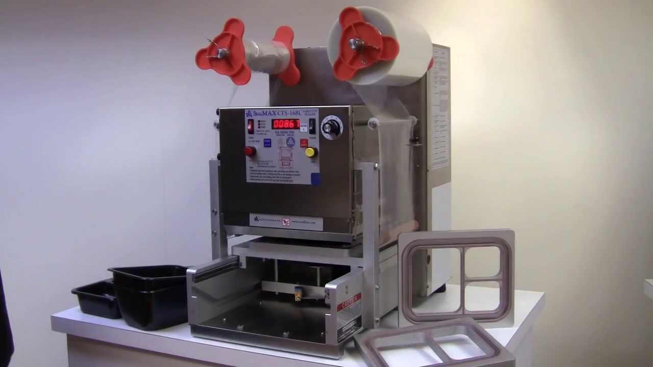SealMAX CTS-168L Sealing Machine Demonstration - YouTube