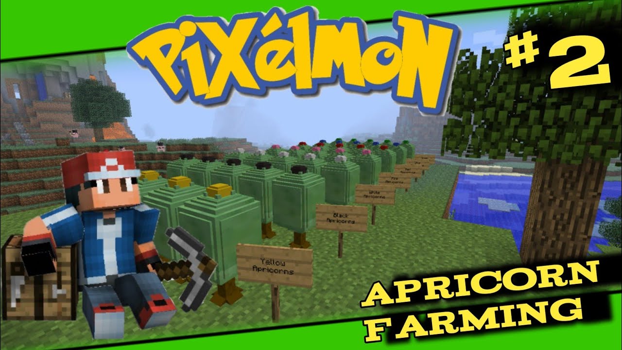 I made a apricorn farm and Berry farm | Pokemon in Minecraft | Pixelmon ...
