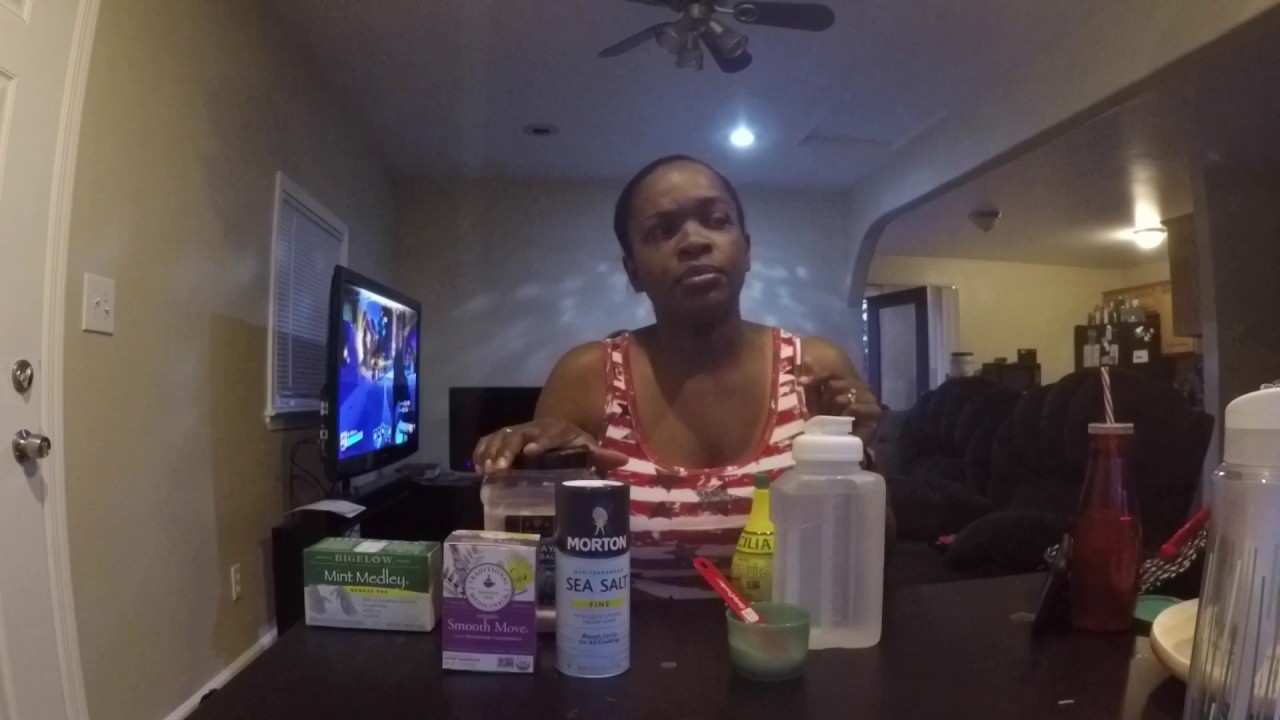 Salt water flush - How to for the master cleanse - YouTube