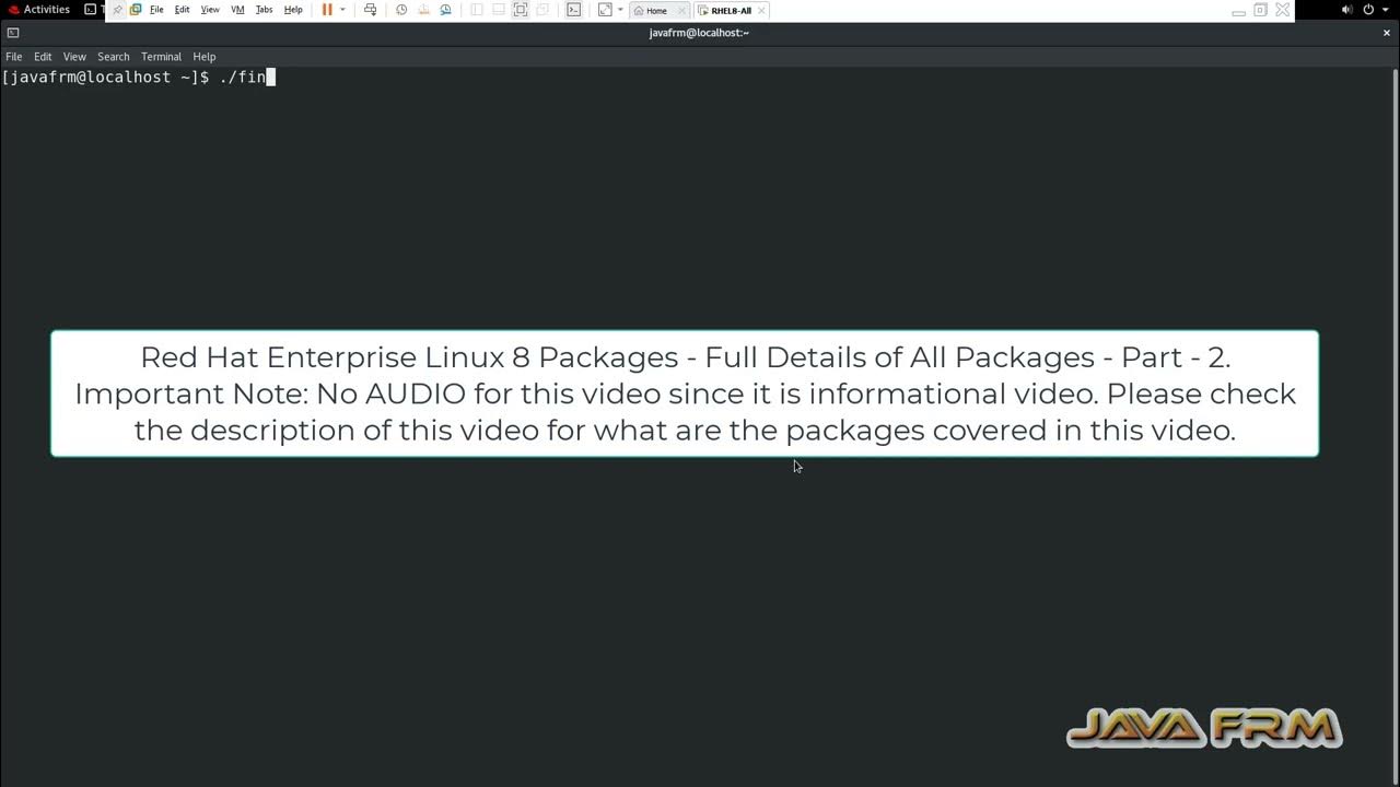 Red Hat Enterprise Linux 8 Packages - Full Details of All Packages ...
