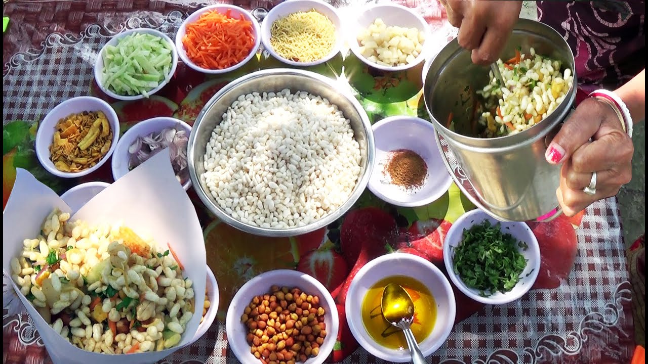 Very Very Testy Masala Muri Preparation at Home.Homemade Jhal Muri ...