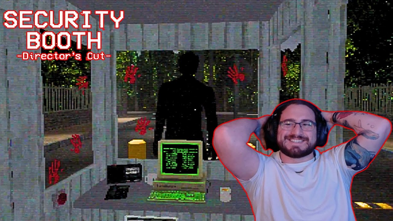 Definitely Just a Normal Night as a Security Guard l Security Booth ...