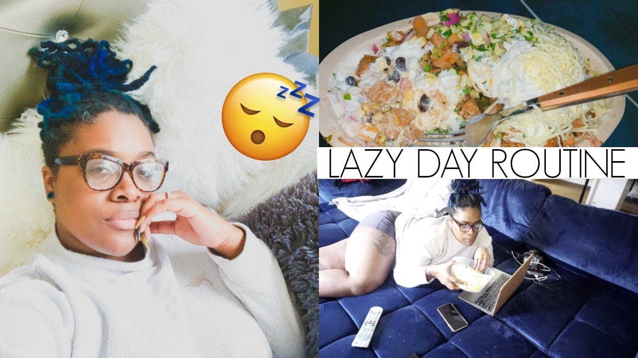MY LAZY DAY ROUTINE - YouTube
