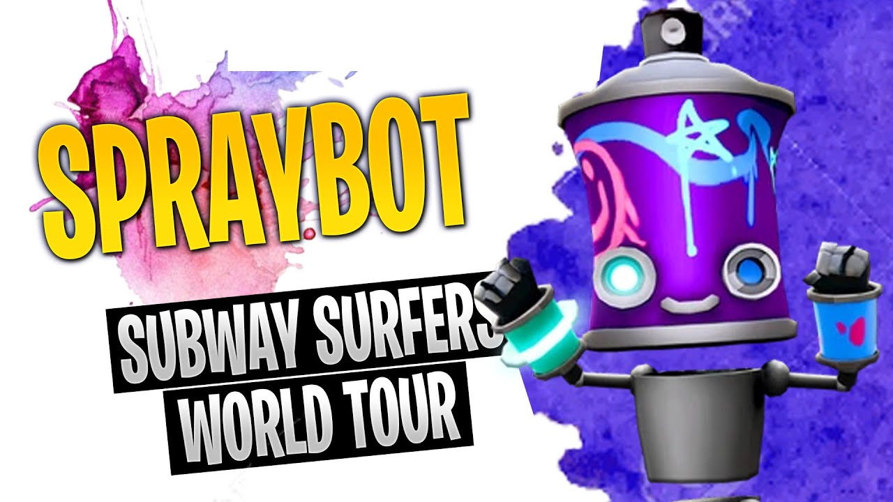 Subway Surfers Spraybot - Subway Surfers World Tour: Copenhagen 2023 ...