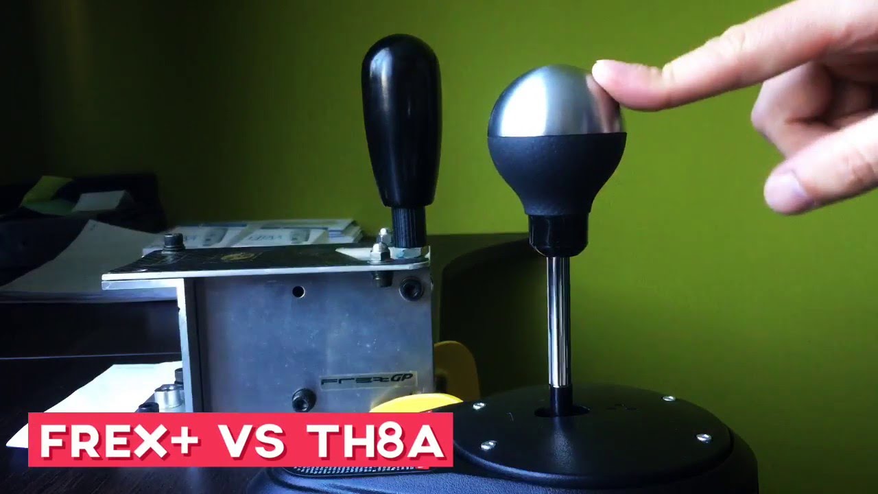 Frex GP Shift+ vs Thrustmaster Th8A - YouTube