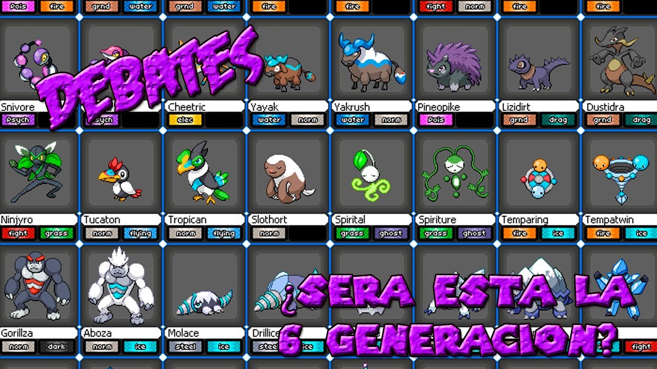 [6th Debate] ¿Sexta generación de pokémon? ¿Serán éstos? - YouTube