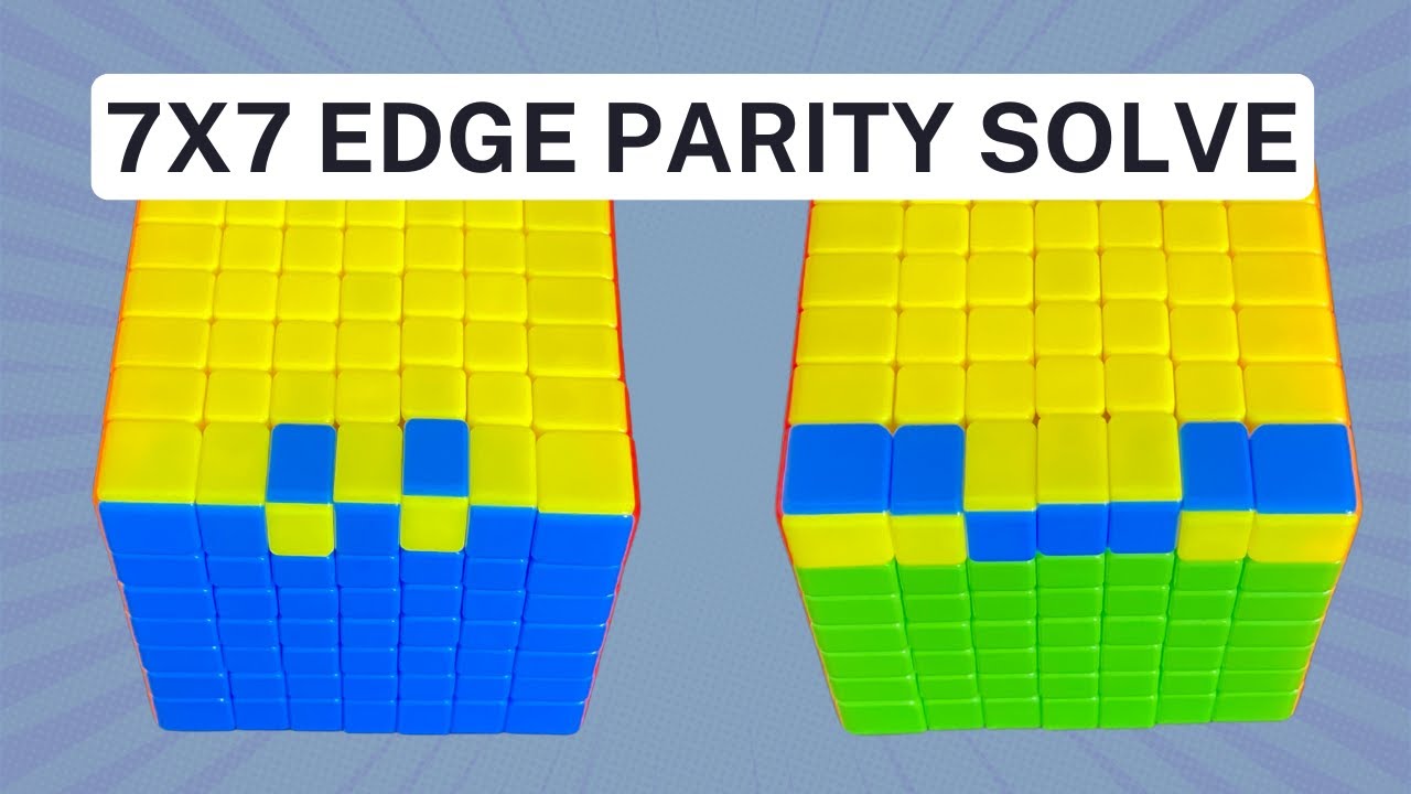 How to Solve the Edge Parity on Your 7x7 Cube (in 2 Simple Steps ...