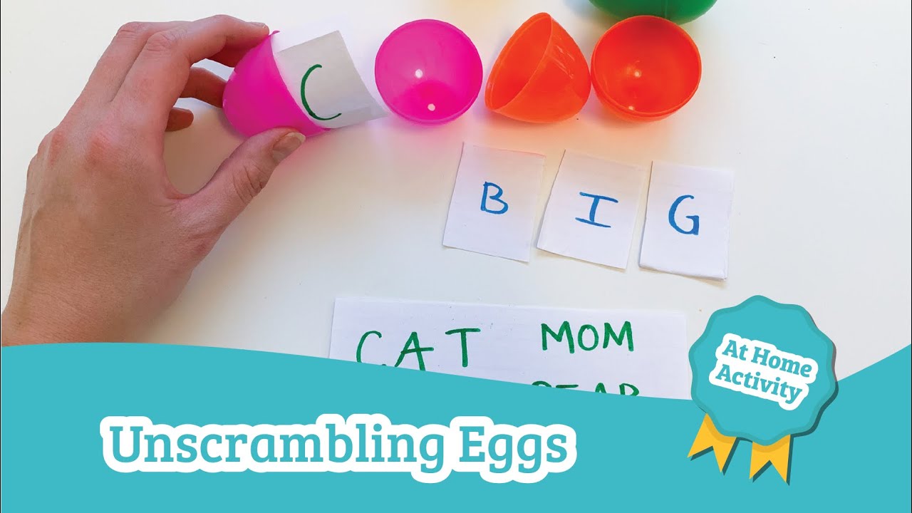 Unscrambling Eggs | Daycare Activities - YouTube