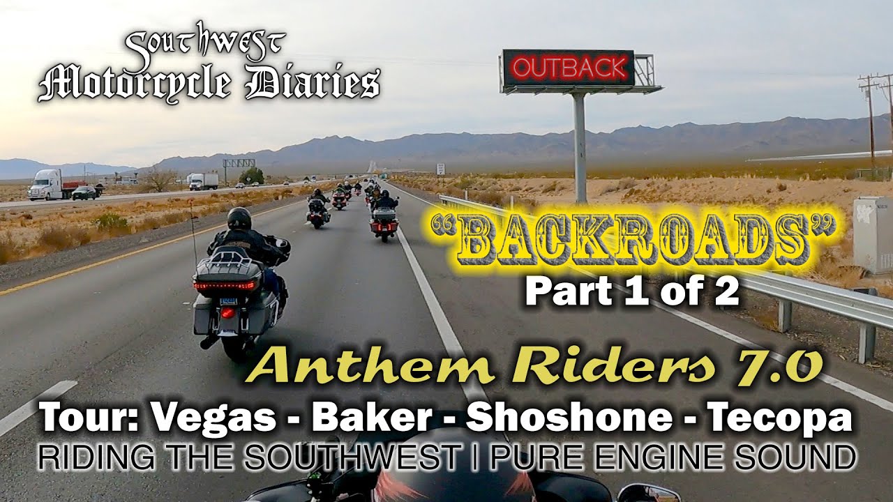 Anthem Riders 7.0 Motorcycle Adventure Southwest Backroads Motovlog ...