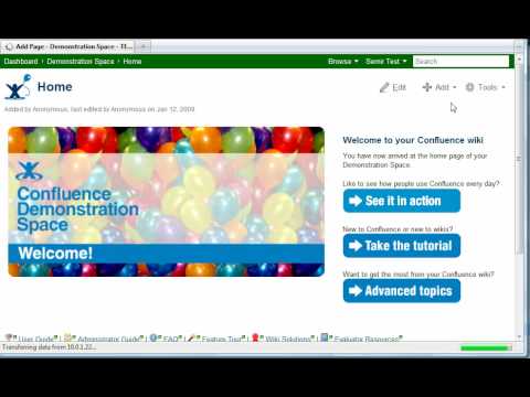 Confluence Wiki Doc Import Example - YouTube