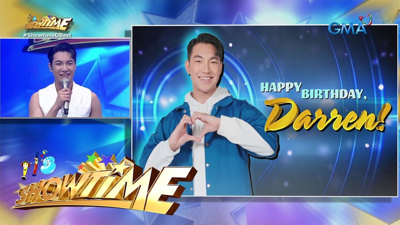 Happy Birthday, Darren Espanto! | It's Showtime (May 27, 2024) - YouTube