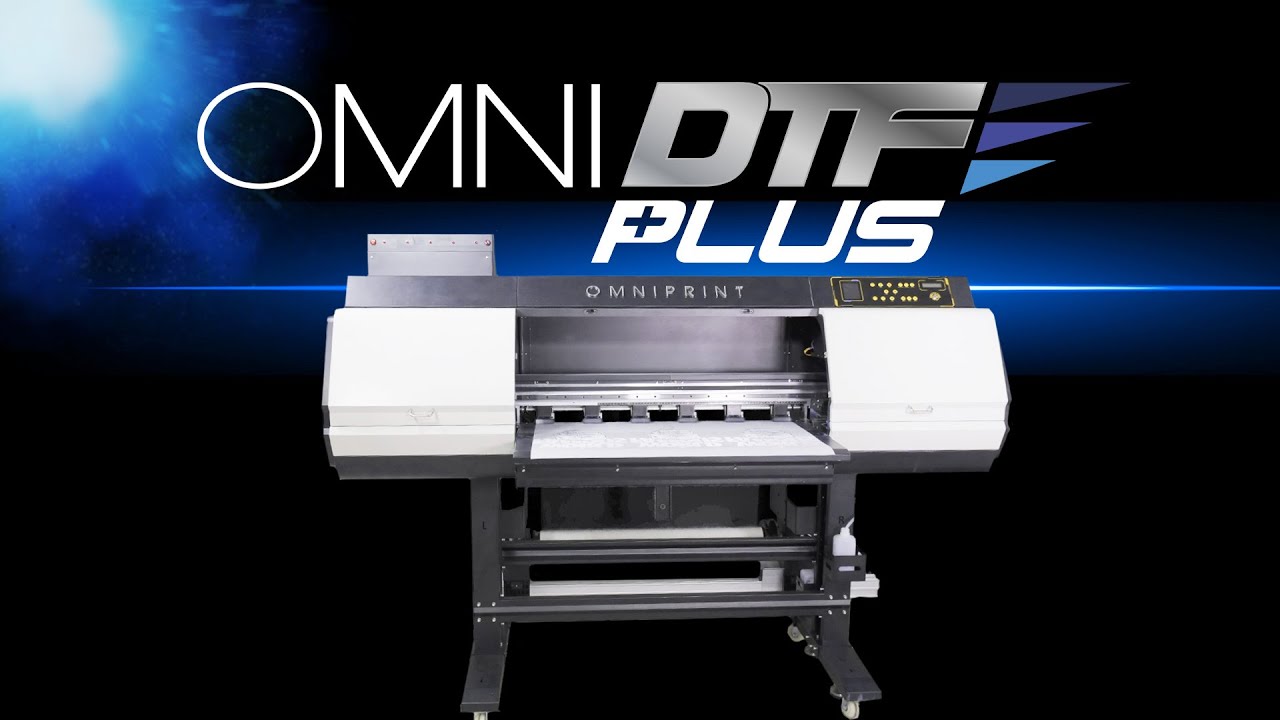 OmniDTF Plus : Next Generation High Production DTF Printer - YouTube
