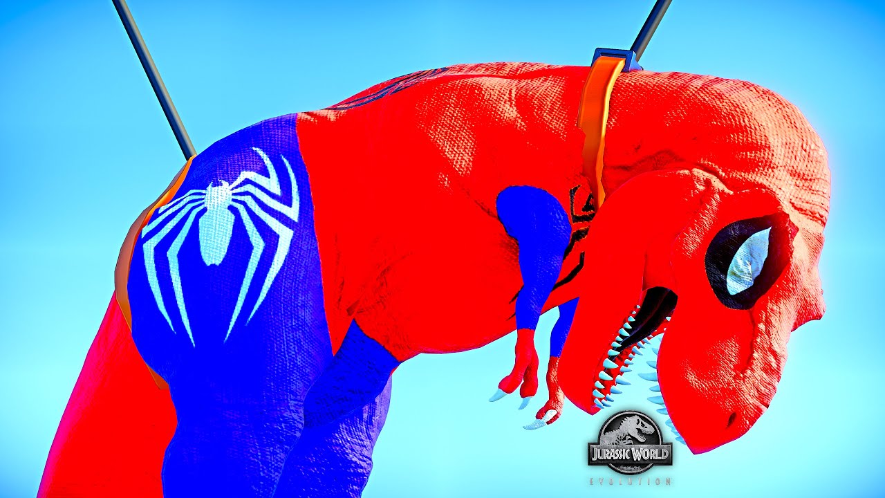 Spiderman Trex Vs Ultimasaurus Indominus Rex Vs Blue Spinosaurus ...