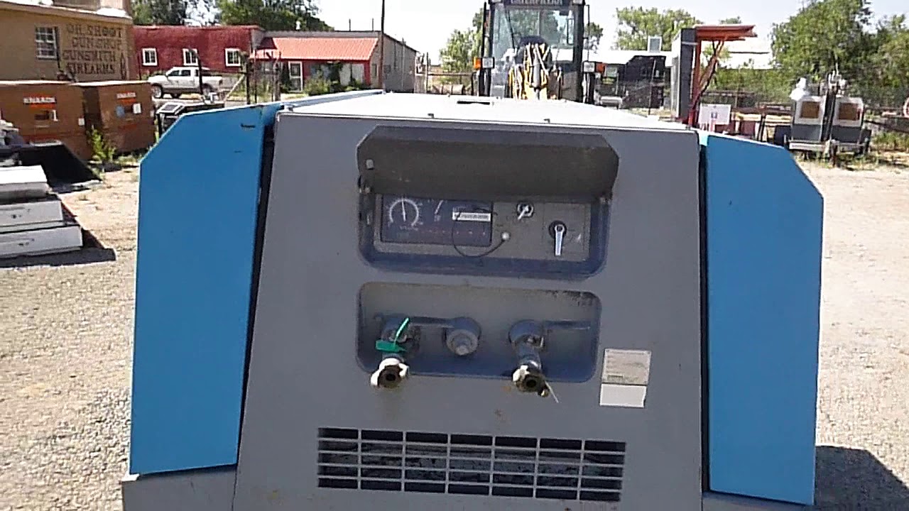 Airman PDS185 Portable Air Compressor - YouTube