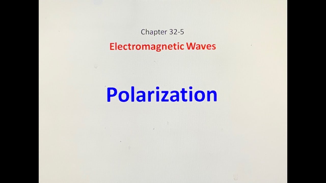 1325 Polarization - YouTube