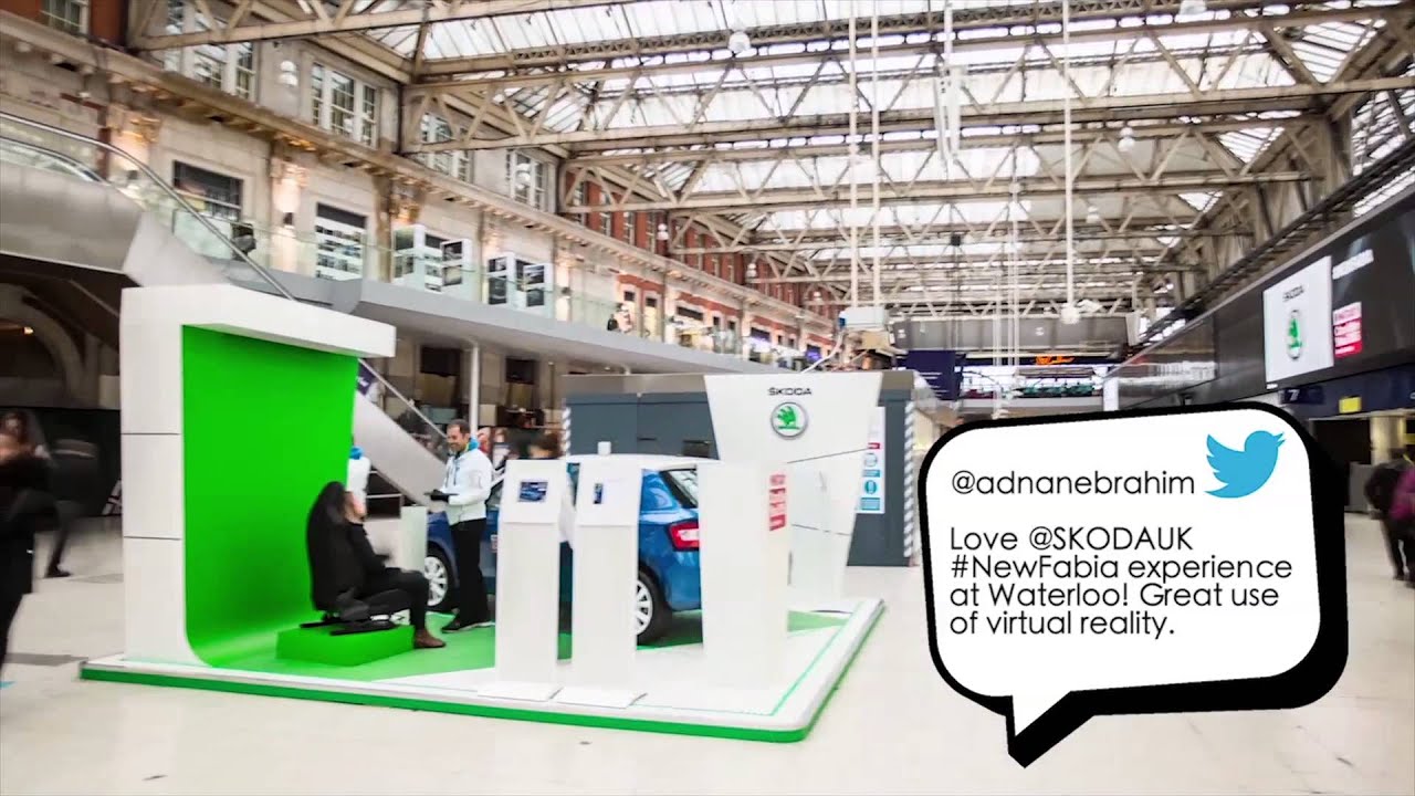 [Automotive] JCDecaux UK: ŠKODA Unveils First Ever Augmented Reality Co ...