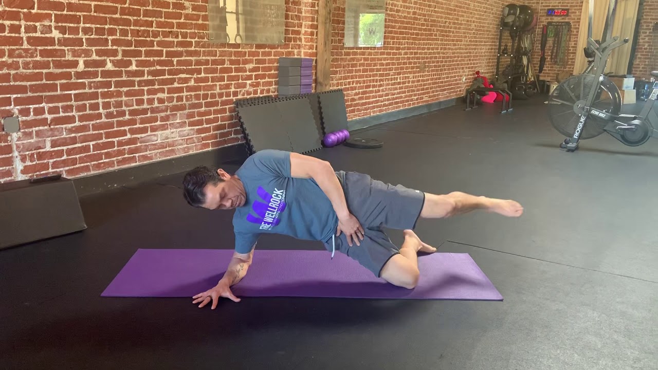 Modified Side Star Plank Core Exercise - YouTube