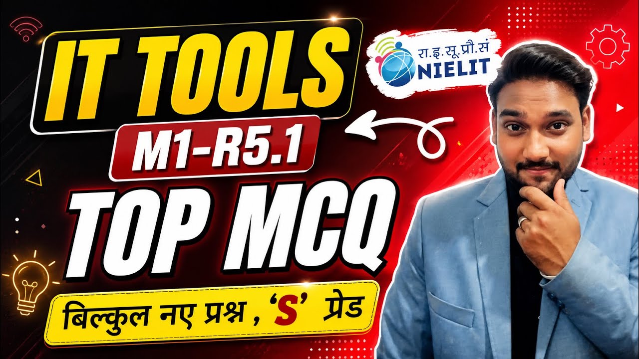 It Tools Practice Class 1 || Most important Questions || O level it ...
