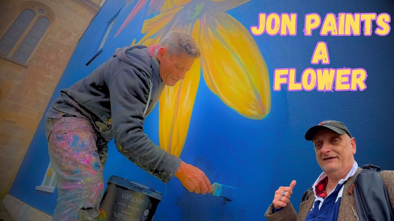 Jon Paints Flowers YouTube jon-paints-flowers-youtube