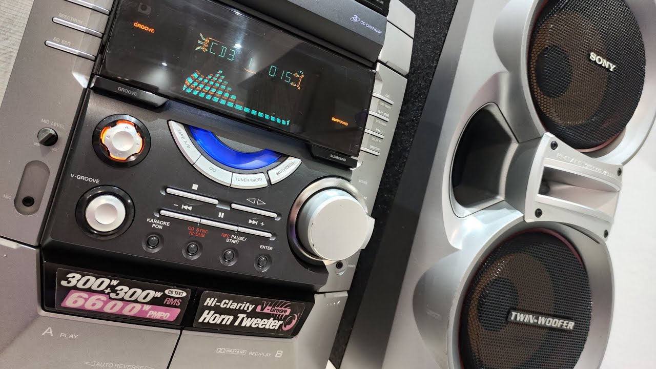 Sony Mhc DX9 PARTE 2 Final - YouTube