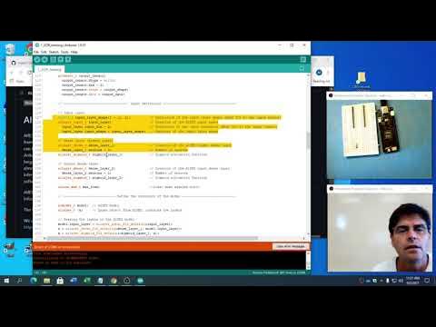"AIfES for Arduino" Library using the PortentaH7 about Artificial Intelligence for Embedded ...