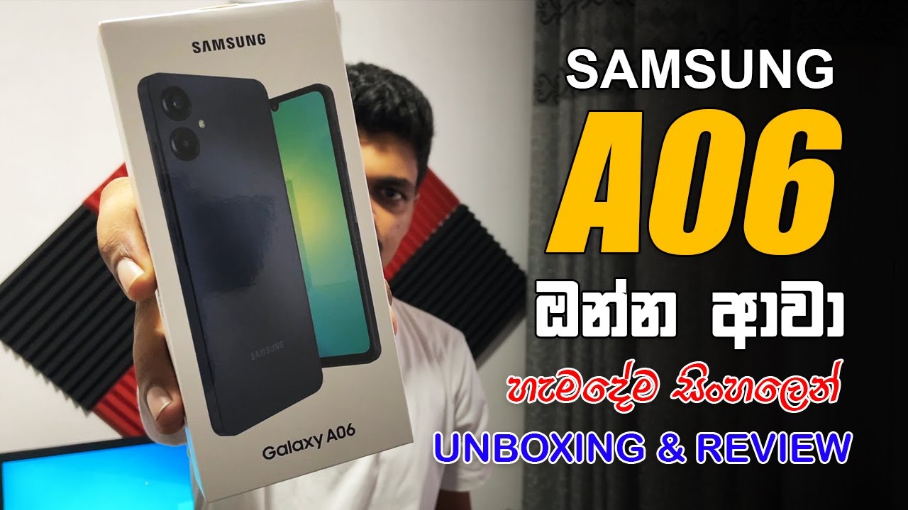 Samsung A06 Unboxing & Review - YouTube