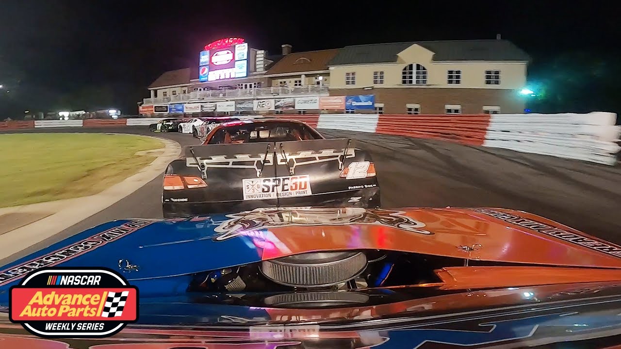 Ride Along: Street Stock feature racing at Bowman Gray Stadium - YouTube