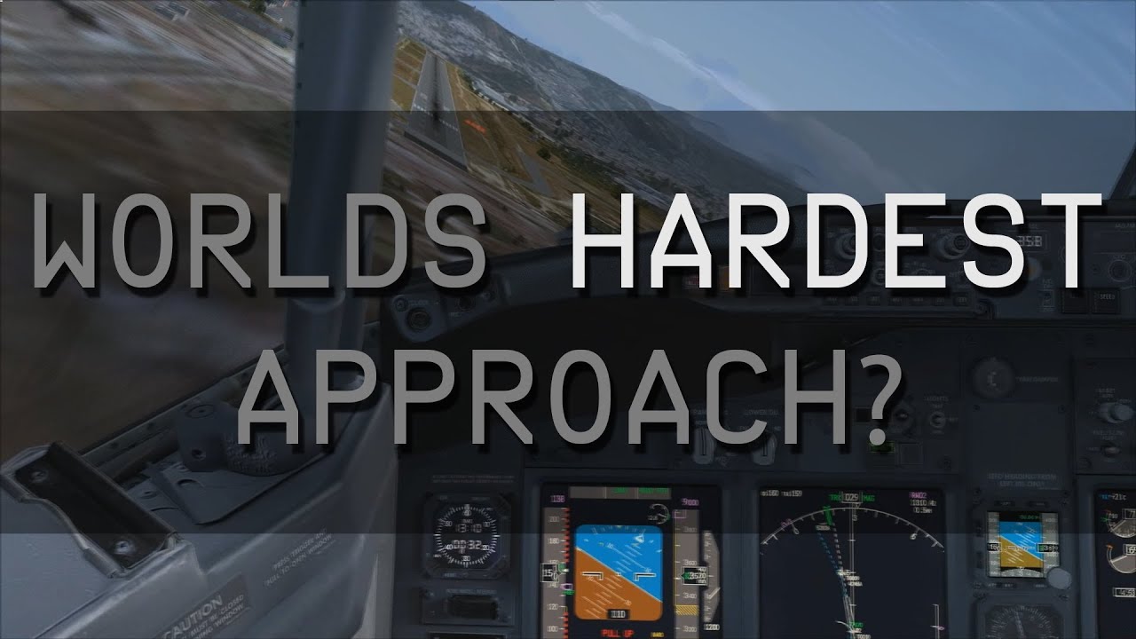 WORLDS HARDEST APPROACH #1 - TONCONTIN (MHTG) LANDING PMDG 737 NGX ...