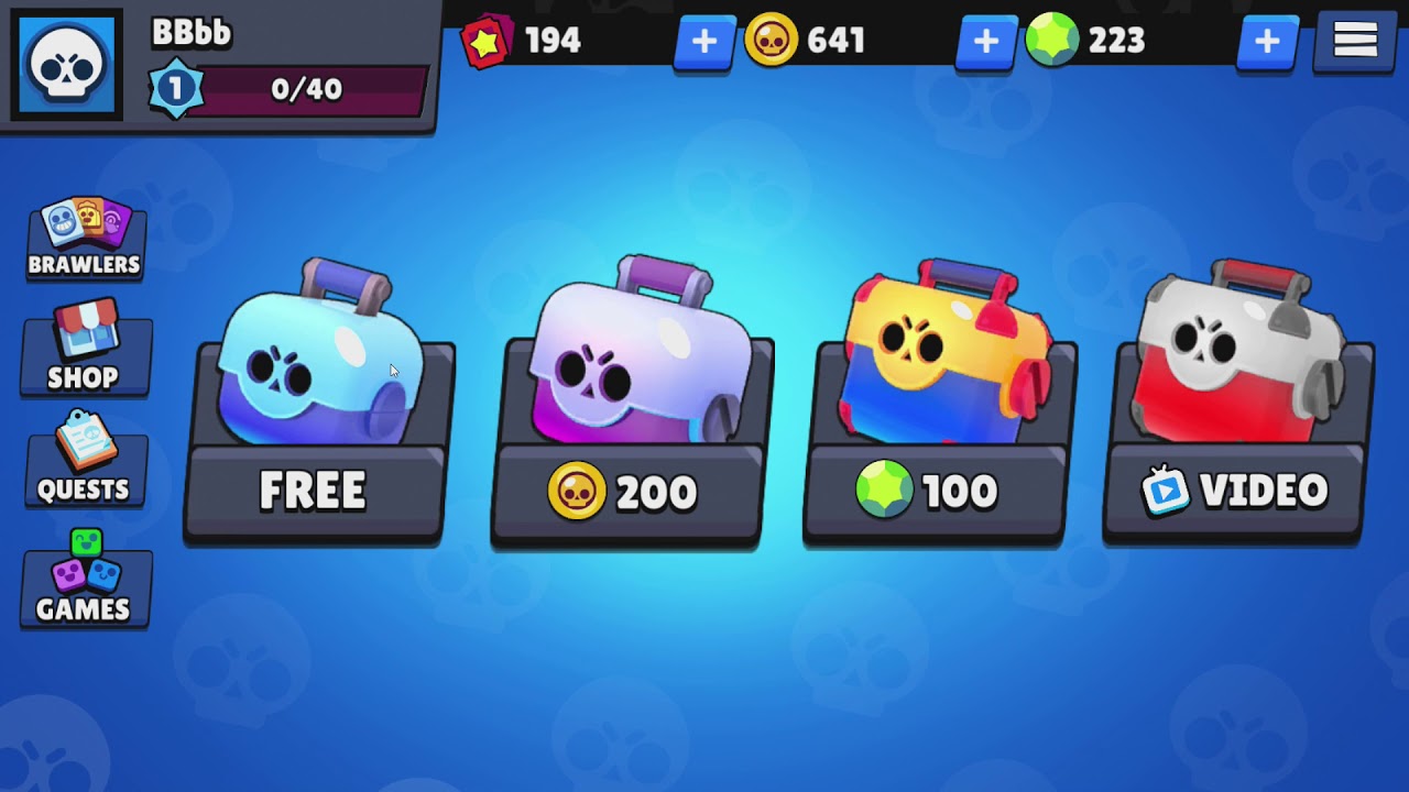 Brawl Stars CHESTs opening simulator - Gameplay Walkthrough Part 1 ...