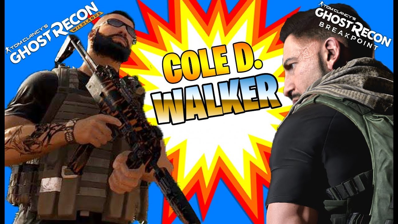APARIENCIA COLE D. WALKER! Ghost Recon WILDLANDS / BREAKPOINT - YouTube