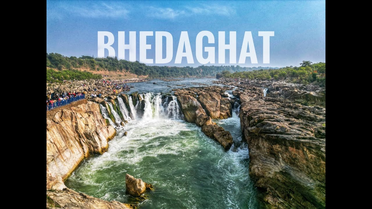Bhedaghat, Jabalpur Drone Tour | Dhuandhar Jalprapat | Marvel Rocks In ...