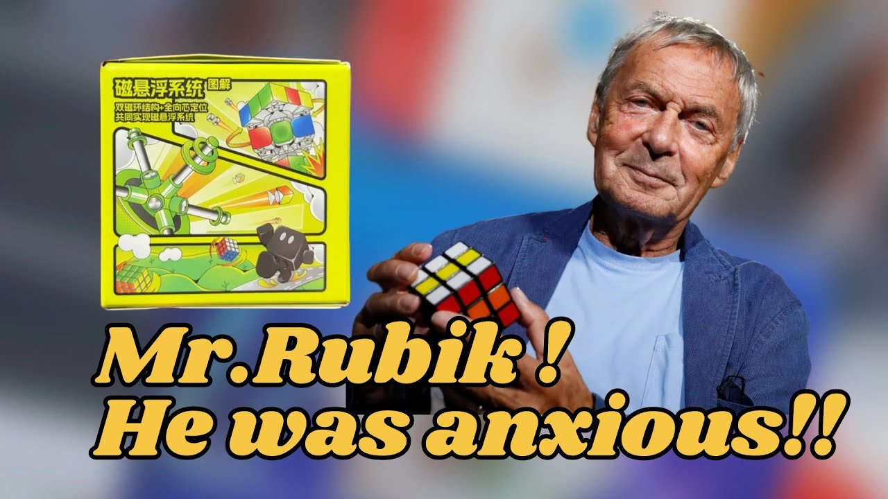Mr.Rubik ! He was anxious!! - YouTube