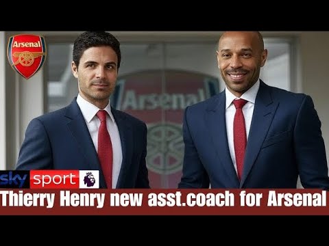 THIERRY HENRY JOINS ARSENAL AS ASSISTANT COACH! SHOCK RETURN TO HELP ARTETA WIN TROPHIES! - YouTube
