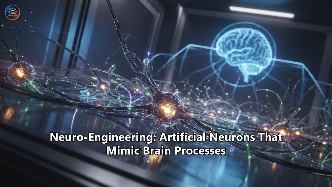 Neuro-Engineering: Artificial Neurons That Mimic Brain Processes - YouTube