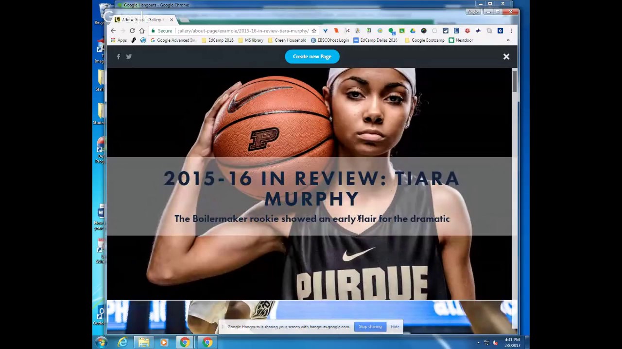 Adobe Spark: Creating EASY Cutting Edge Posts, Pages and Videos - YouTube