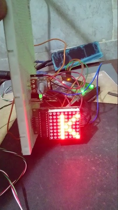LED DOT MATRIX 8X8 Alphabets - YouTube