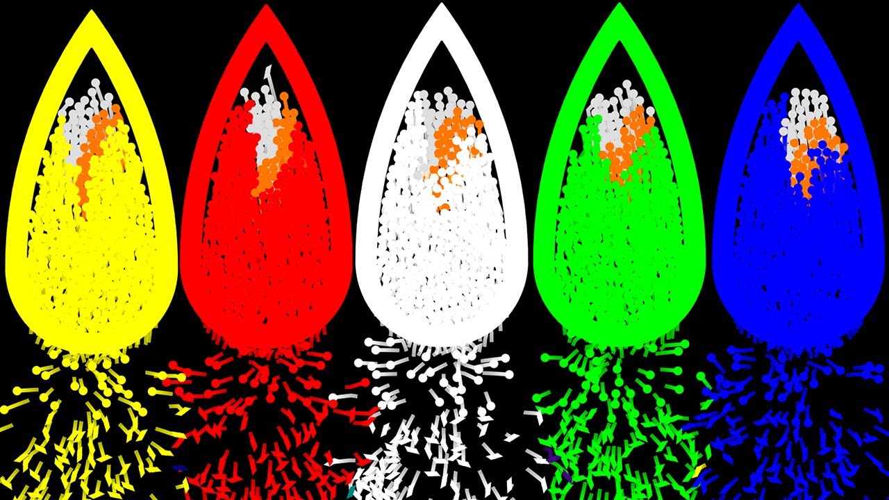 The Rocket 23 Legs Eliminations Marble Race ASRM in Algodoo - YouTube