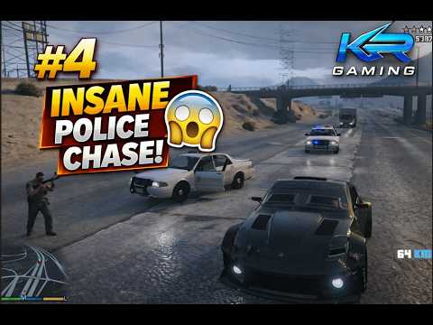 #4 Brutal Police Fight in GTA 5 😱